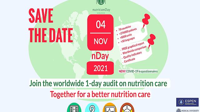 Machen Sie mit beim nutritionDay 2021 | DGE