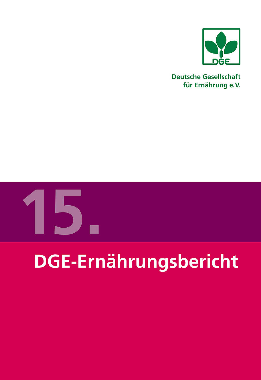 Die DGE-Ernährungsberichte analysieren und bewerten die ...